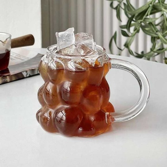 Vigor | Kitchen | Transparent Coffee Glass Cup Heat Resistant Glass ...